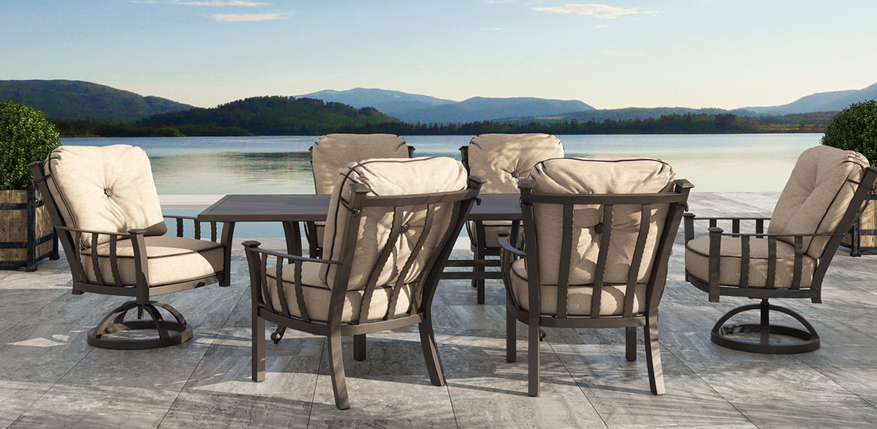 Santa Fe by Castelle | Georgetown Fireplace and Patio